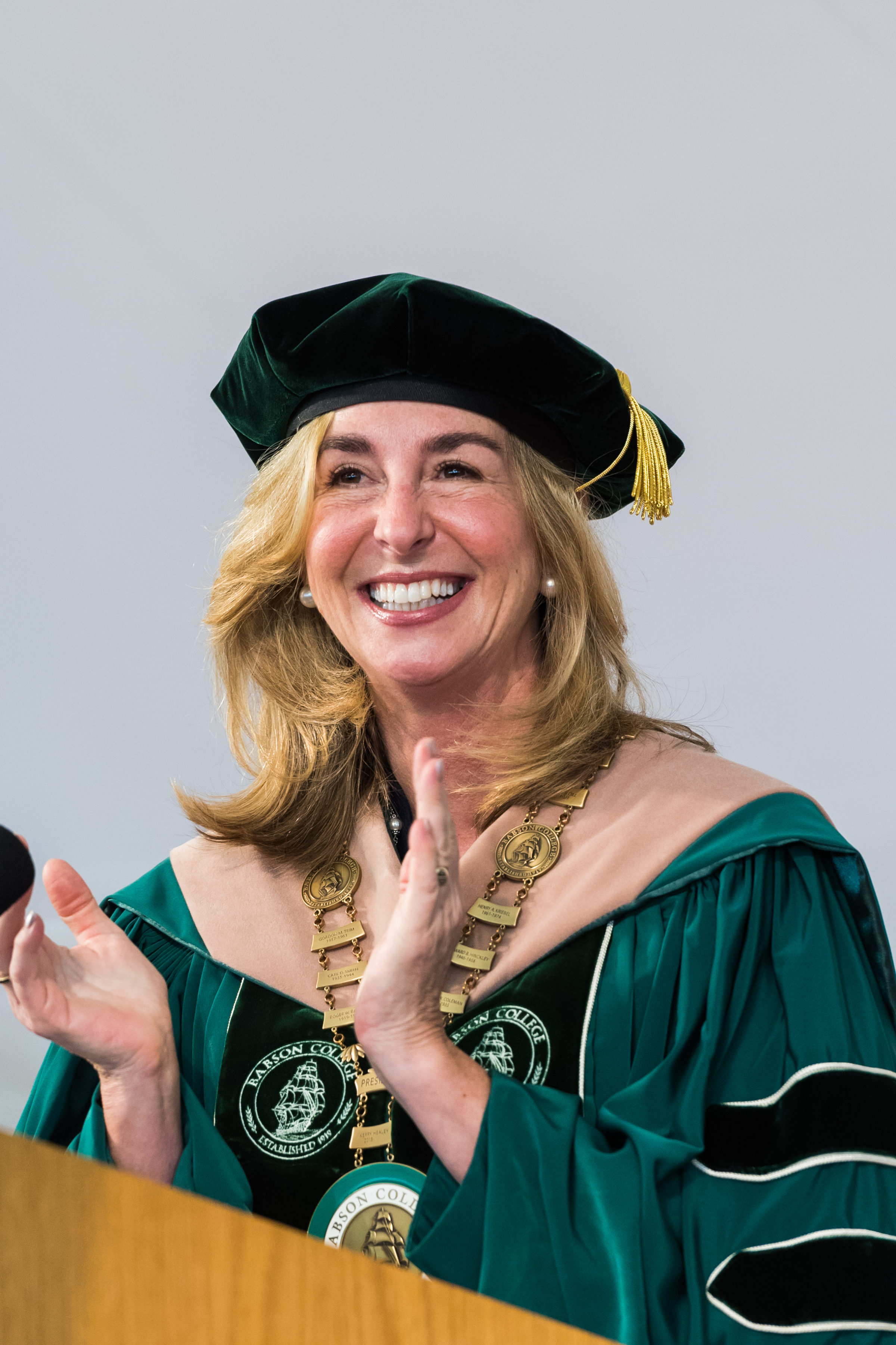 First Woman President | Babson Centennial